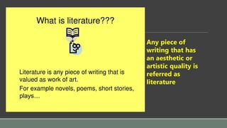 WHAT IS LITERATURE AND WHAT IS A TEXT.pptx