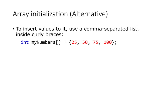 Basic Of Array And Data Structure Data Structure Basics Array Address Calculation Sparse