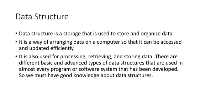 Basic Of Array And Data Structure Data Structure Basics Array Address Calculation Sparse