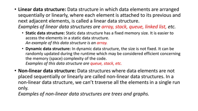 Basic of array and data structure, data structure basics, array ...