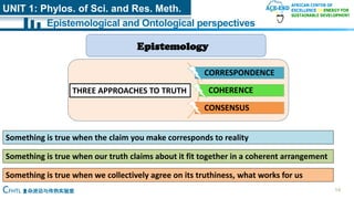 UNIT1. PHILOSOPHY OF SCIENCE - RESEARCH METHODOLOGY | PDF
