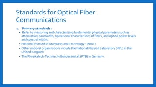 fiber optic communication basics and terminologies | PPT
