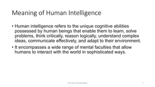 Unit :1 Basics of Professional Intelligence | PPTX