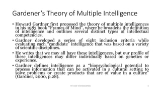 Unit :1 Basics of Professional Intelligence | PPTX
