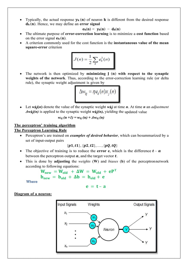 Ccs355 Neural Networks And Deep Learning Unit 1 Pdf Notes With Question Bank Pdf