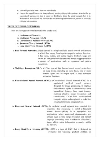 CCS355 Neural Networks & Deep Learning Unit 1 PDF notes with Question ...