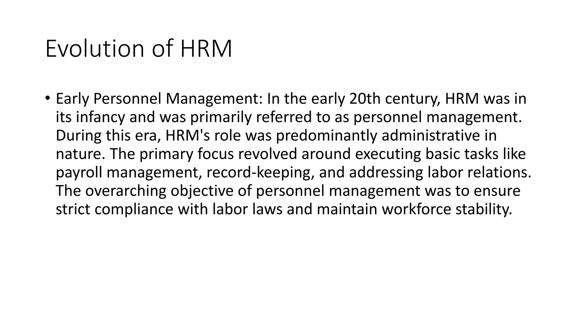 Human Resource Management and Its Importance | PPT