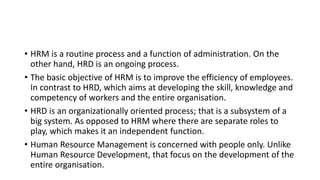 Human Resource Management and Its Importance | PPT