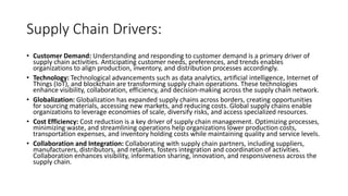 SCM, Value Chain, Objectives of SCM, Importance | PPT