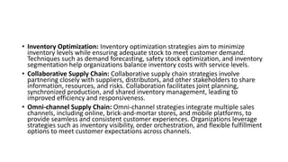 SCM, Value Chain, Objectives of SCM, Importance | PPT