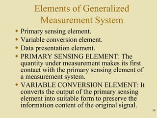 UNIT1 concepts of measurements and instrumen | PPT