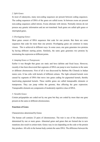 (Human Genetics and their disorders) UNIT 1.docx