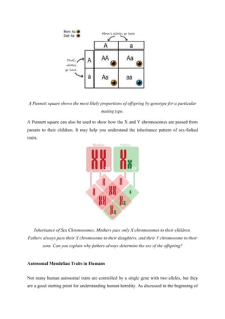(Human Genetics and their disorders) UNIT 1.docx
