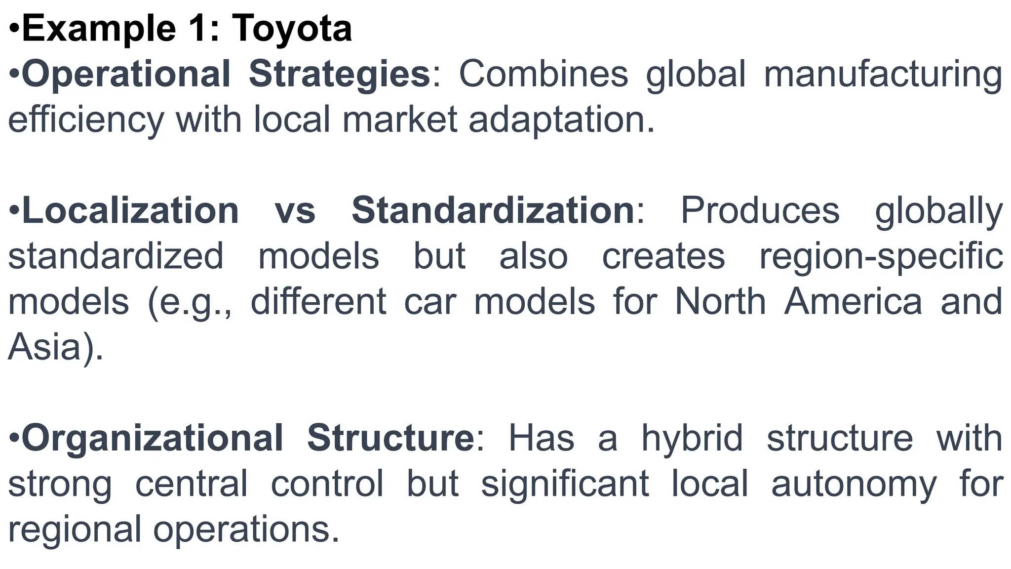 What are the differences between an international company, a global ...