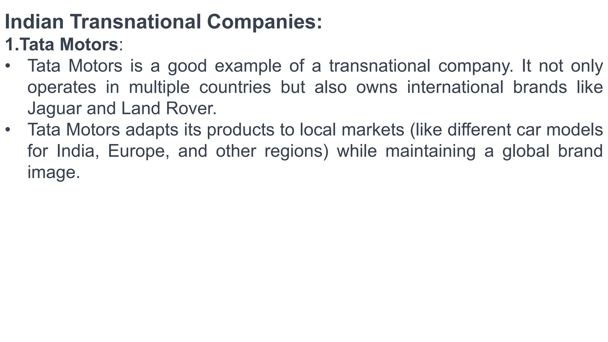 What are the differences between an international company, a global ...