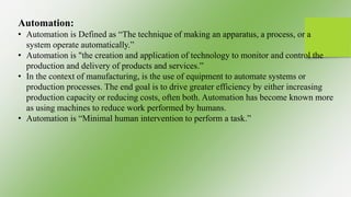 production and operation Management SYBBA-IB | PPTX | Manufacturing ...