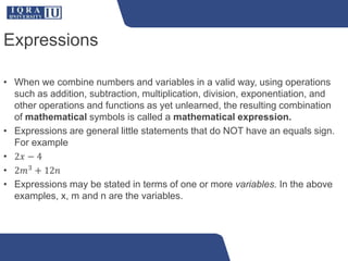Unit 1.4 Introduction to mathematics .pptx