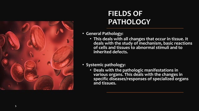 Pathology slides on overview of pathology and cell injury | PPT