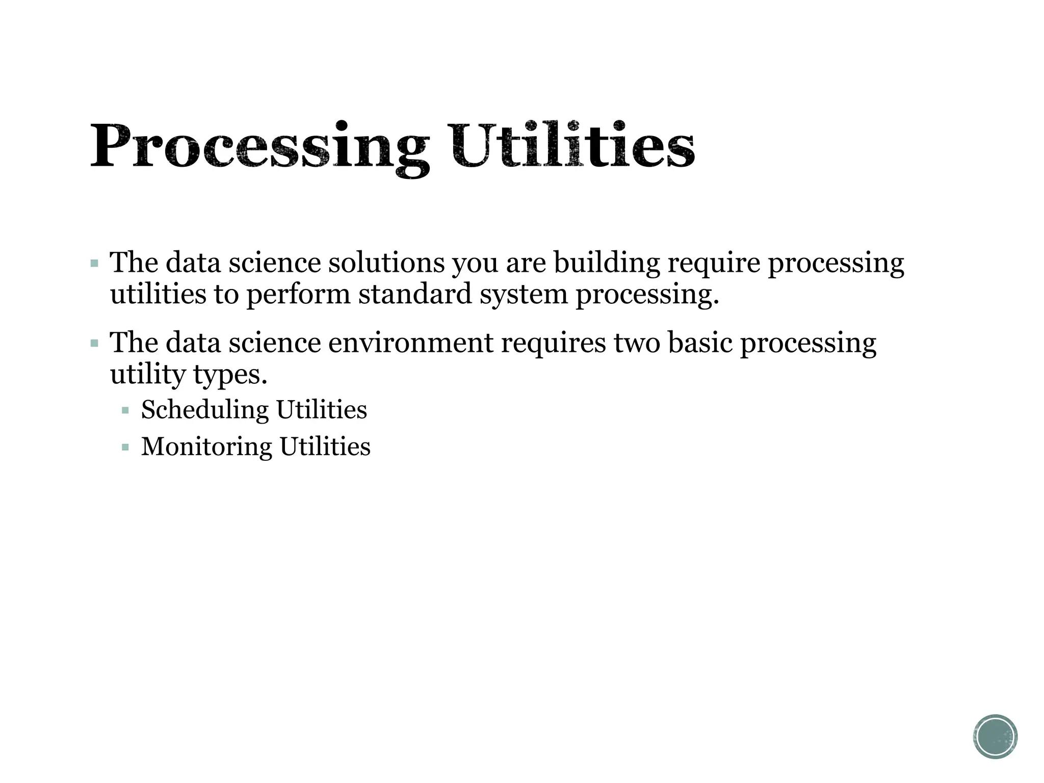 Utility Layer in data science and its types | PDF