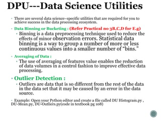 Utility Layer in data science and its types | PDF