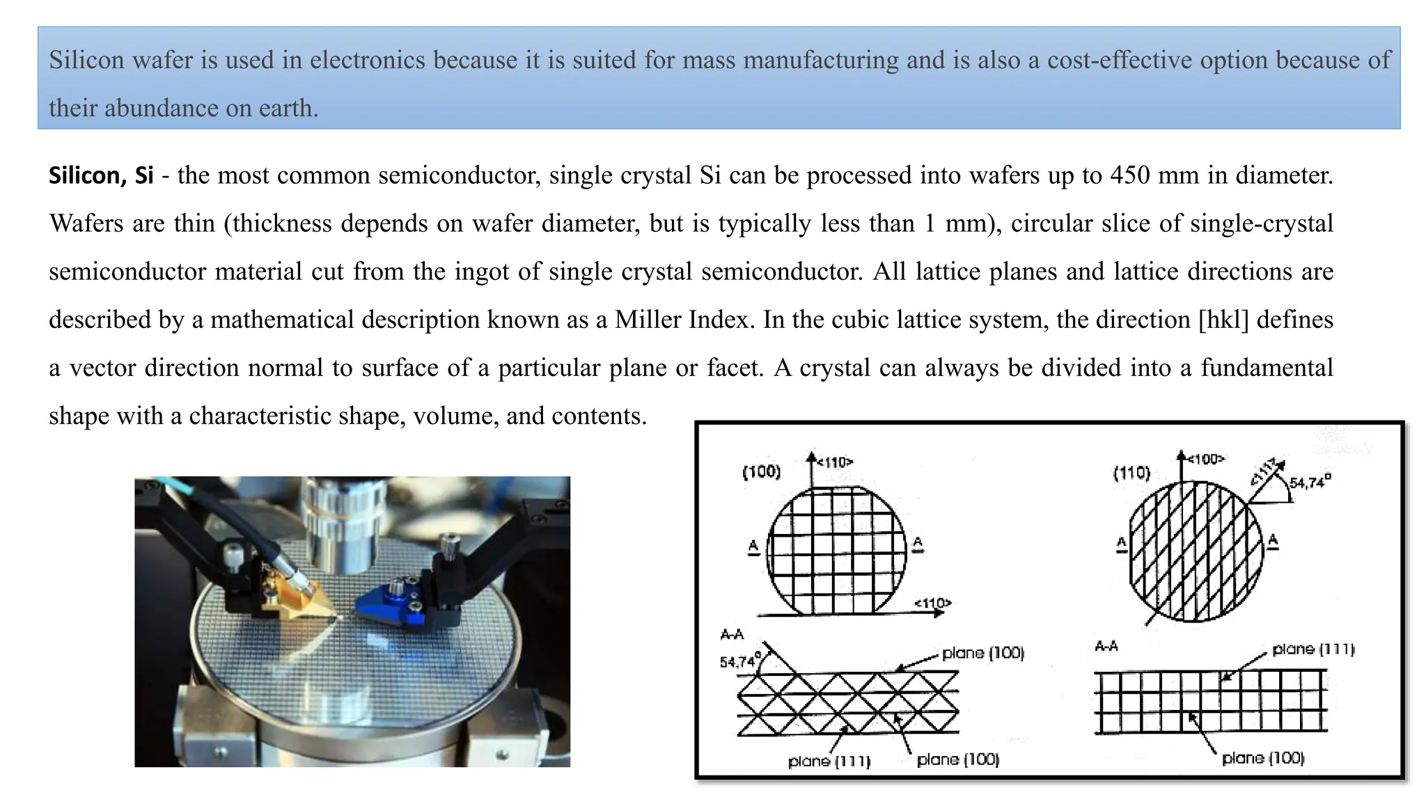 processes involved in the preparation of semiconductor wafers | PPT