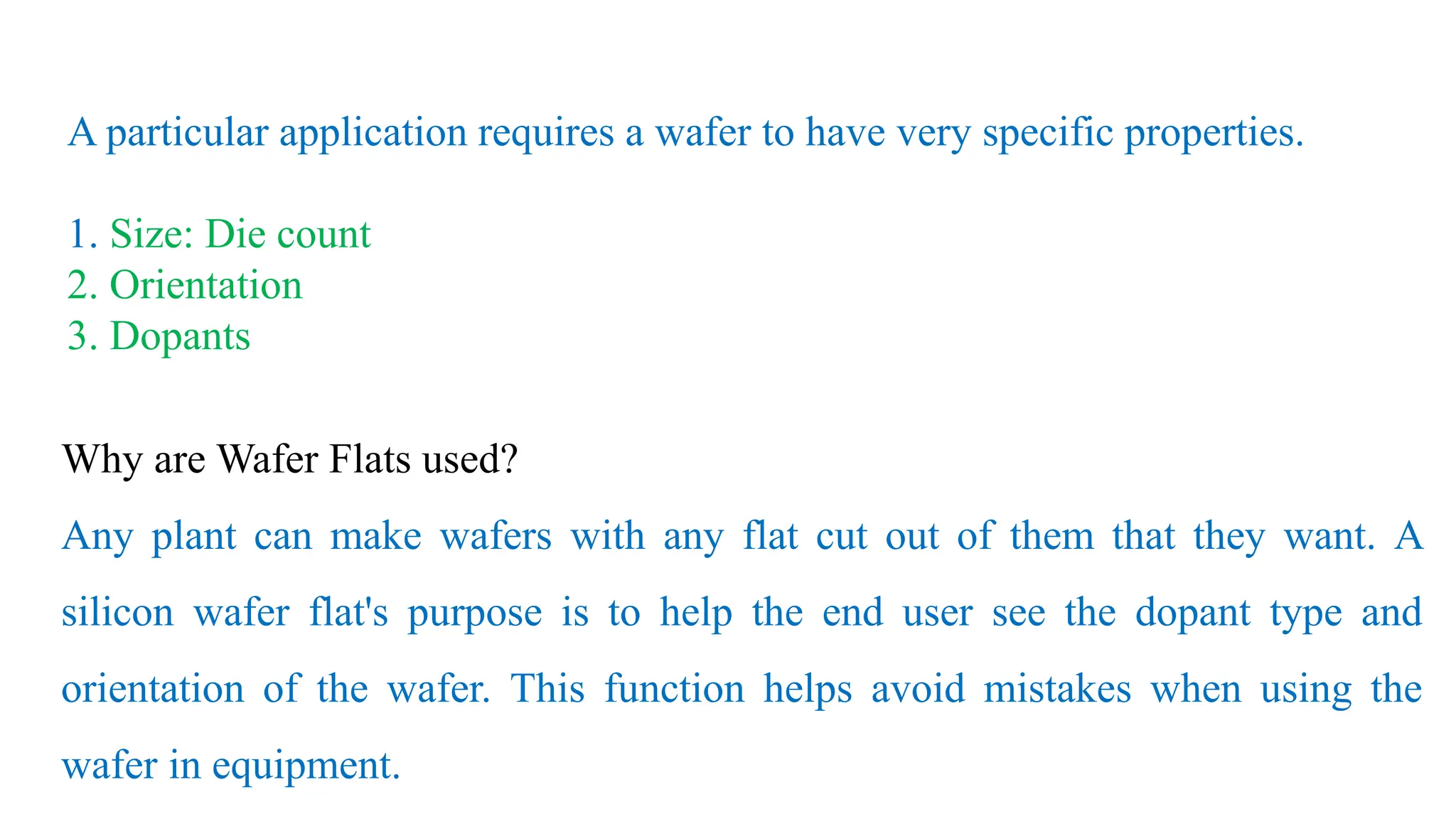 processes involved in the preparation of semiconductor wafers | PPT
