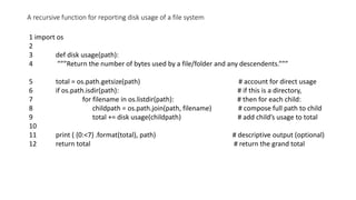 UNIT1 data structure recursion model with example.pptx