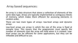 UNIT1 data structure recursion model with example.pptx