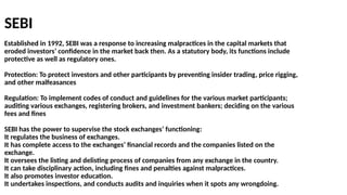 Indian finanancial system unit one notes for bba students | PPTX