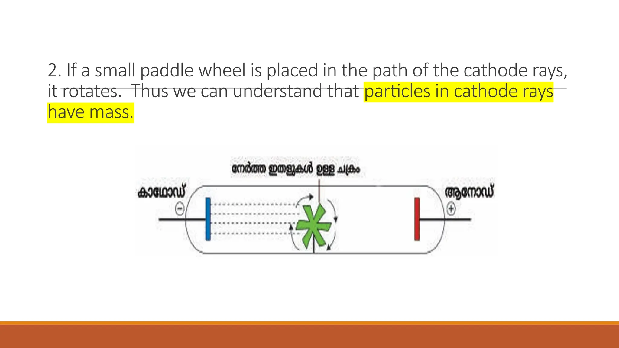 discharge tube experiments from structure of atom | PPTX