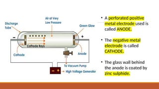 discharge tube experiments from structure of atom | PPTX