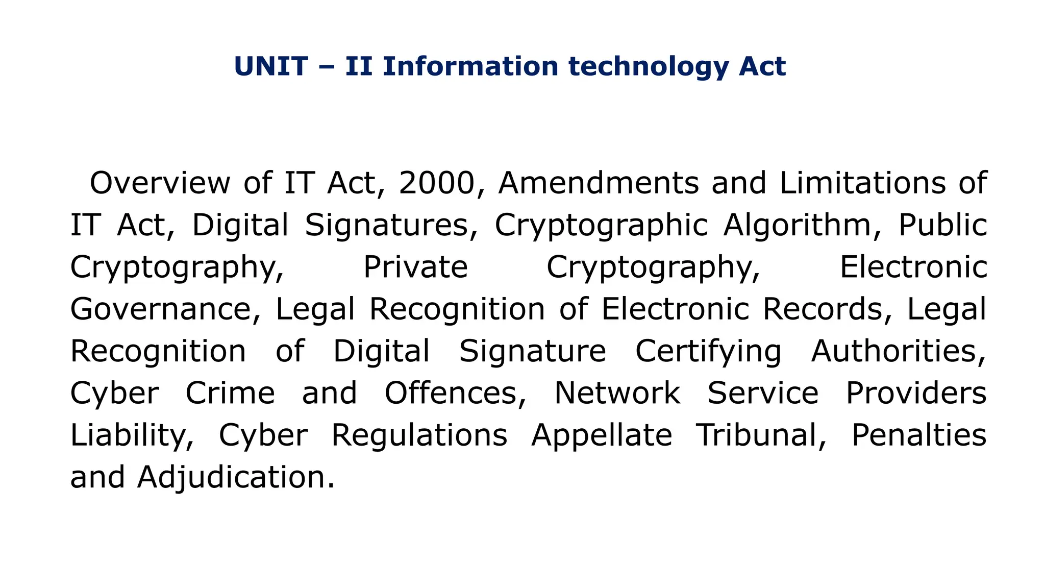 Cyber laws - M.Tech Cyber Security-introduction | PPTX