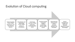 Cloud computing ppt presentation unit 3 FOC | PPTX