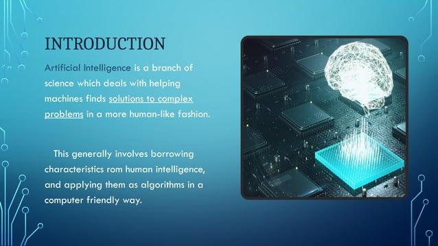 Unit 1 of artificial intelligence and its introduction | PPTX