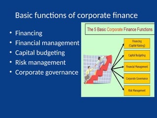 Unit 1 Introduction to corporate finance | PPTX