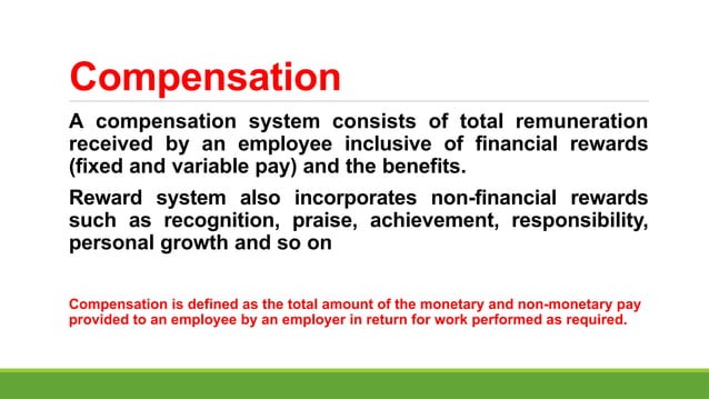 Unit 1.pptx Compensation Management Anna Unive | PPTX