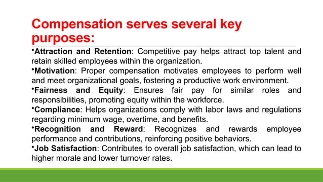 Unit 1.pptx Compensation Management Anna Unive | PPTX