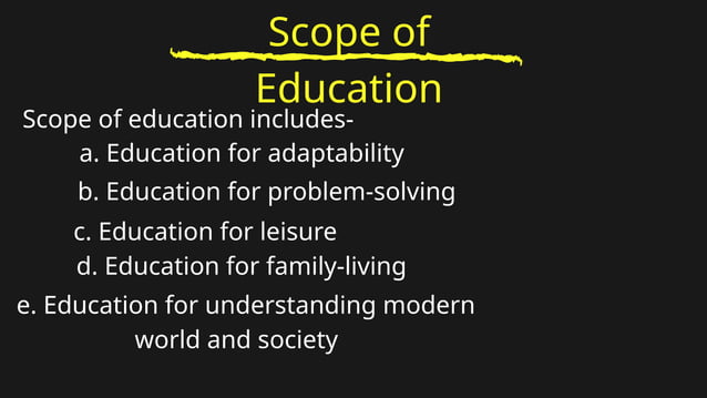 Unit 1.pptx meaning & Concept of Education | PPTX