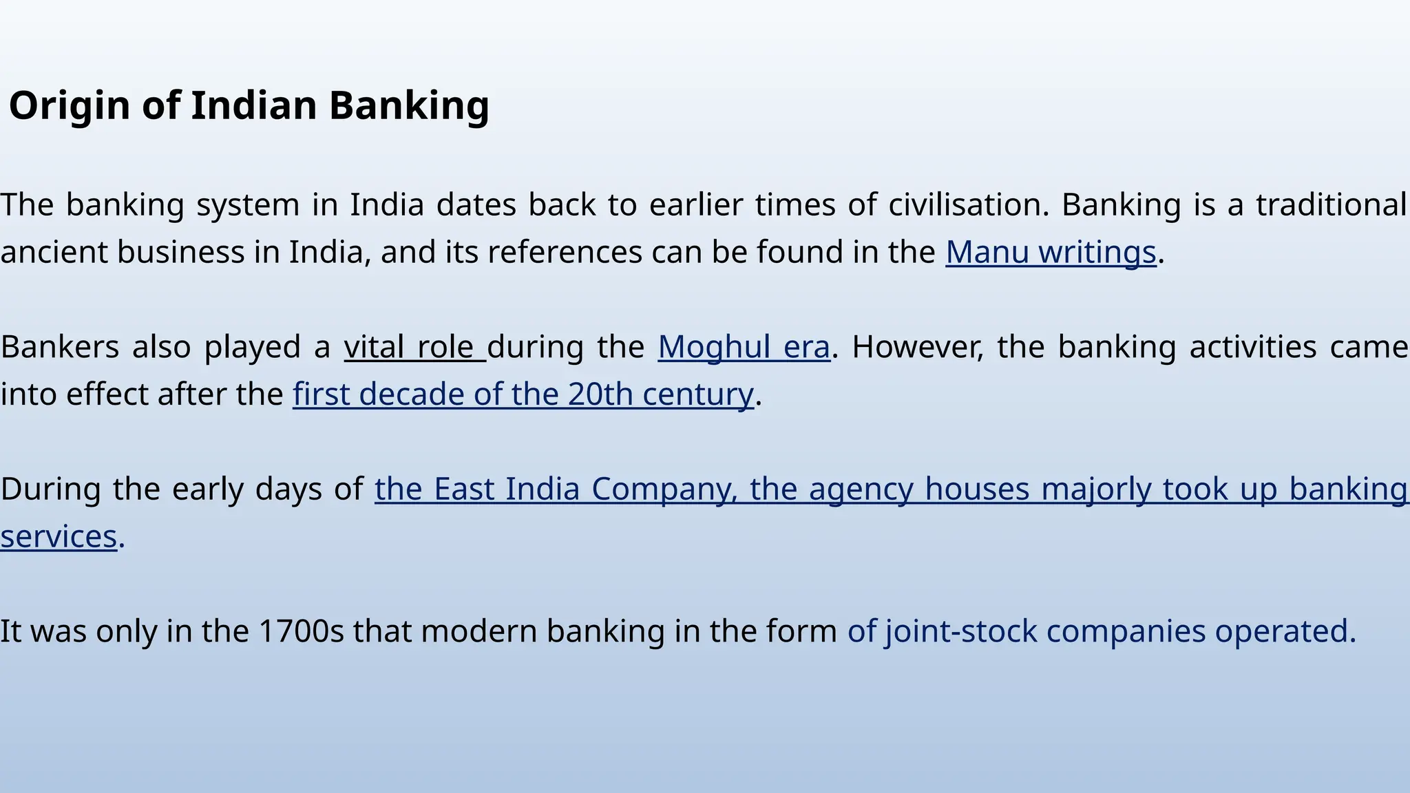 unit 1.1.pptx Banking introduction and structure | PPTX