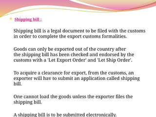 Customs: Regulations on goods crossing borders. | PPT