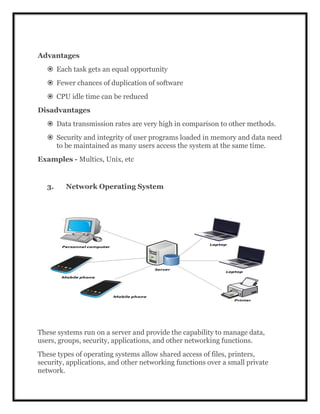 A brief introduction about an operating system and its architecture | PDF