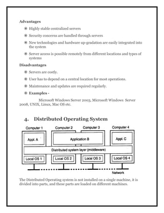 A brief introduction about an operating system and its architecture | PDF
