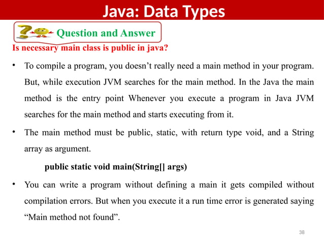 Object Oriented Programming Part 1 Of Unit 1 Ppt