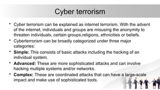 Introduction to cyber security presentation | PPTX