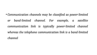 Analog Communication introduction_Unit 1 | PPTX