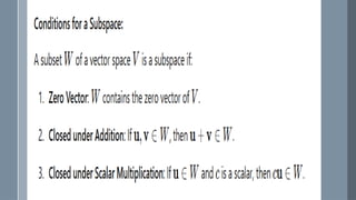 vector spacemathematics vector space vector spacemathematics vector ...