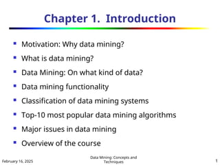 introduction to data minining and unit iii | PPT