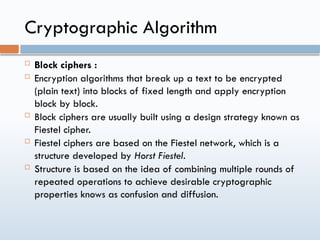 Role of cryptography in blockchain .pptx