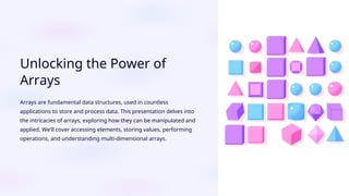 Data Structures: A Foundation for Efficient Programming | PPT