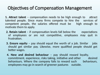 Compensation Management and reward management | PPT